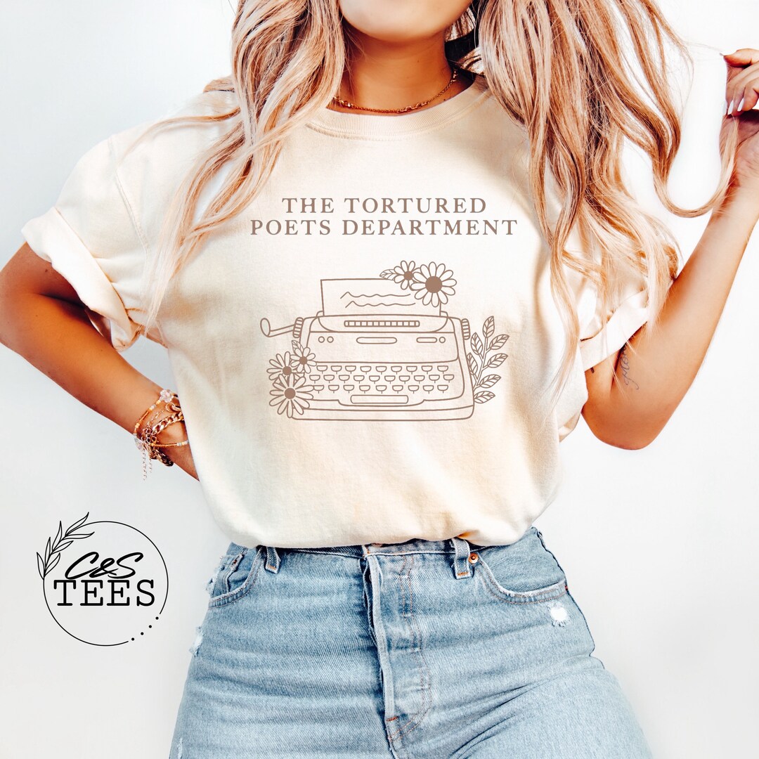 TTPD Typewriter PNG, Floral Design (digital Download) - Etsy