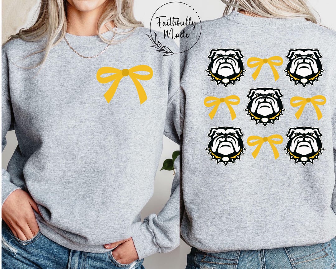 Bulldogs Gold PNG - Etsy