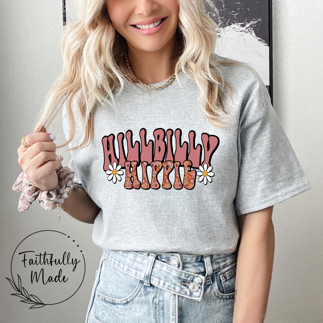 Hillbilly Hippie PNG - Etsy