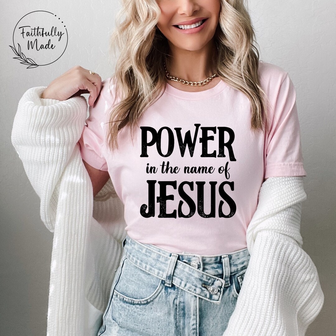 Power in the Name of Jesus PNG - Etsy