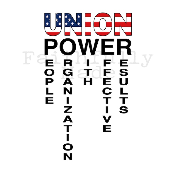 Union Strong Png - Etsy
