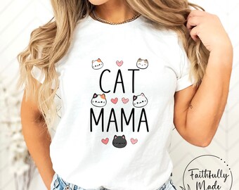 Cat Mama PNG - Etsy
