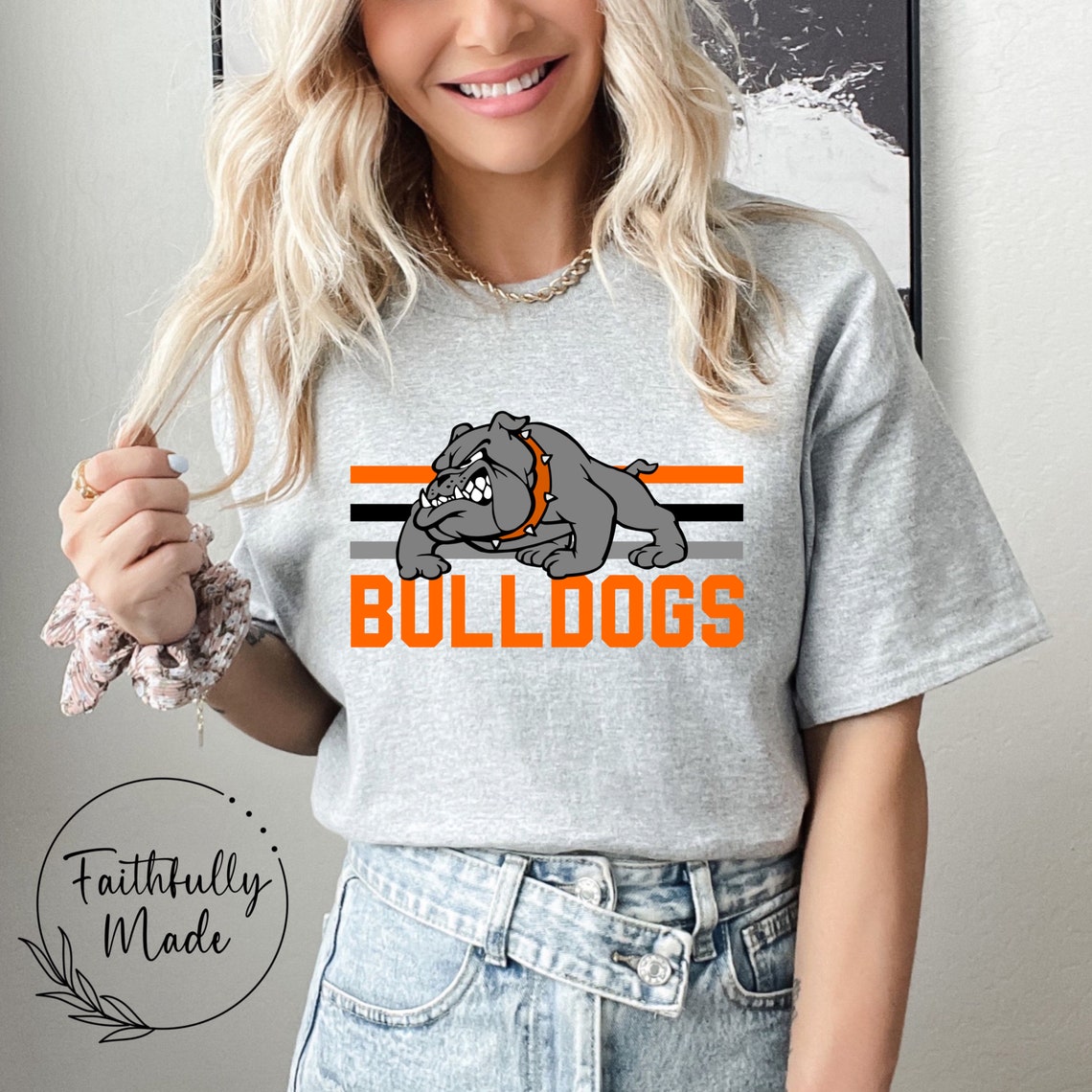 Bulldog Orange PNG - Etsy