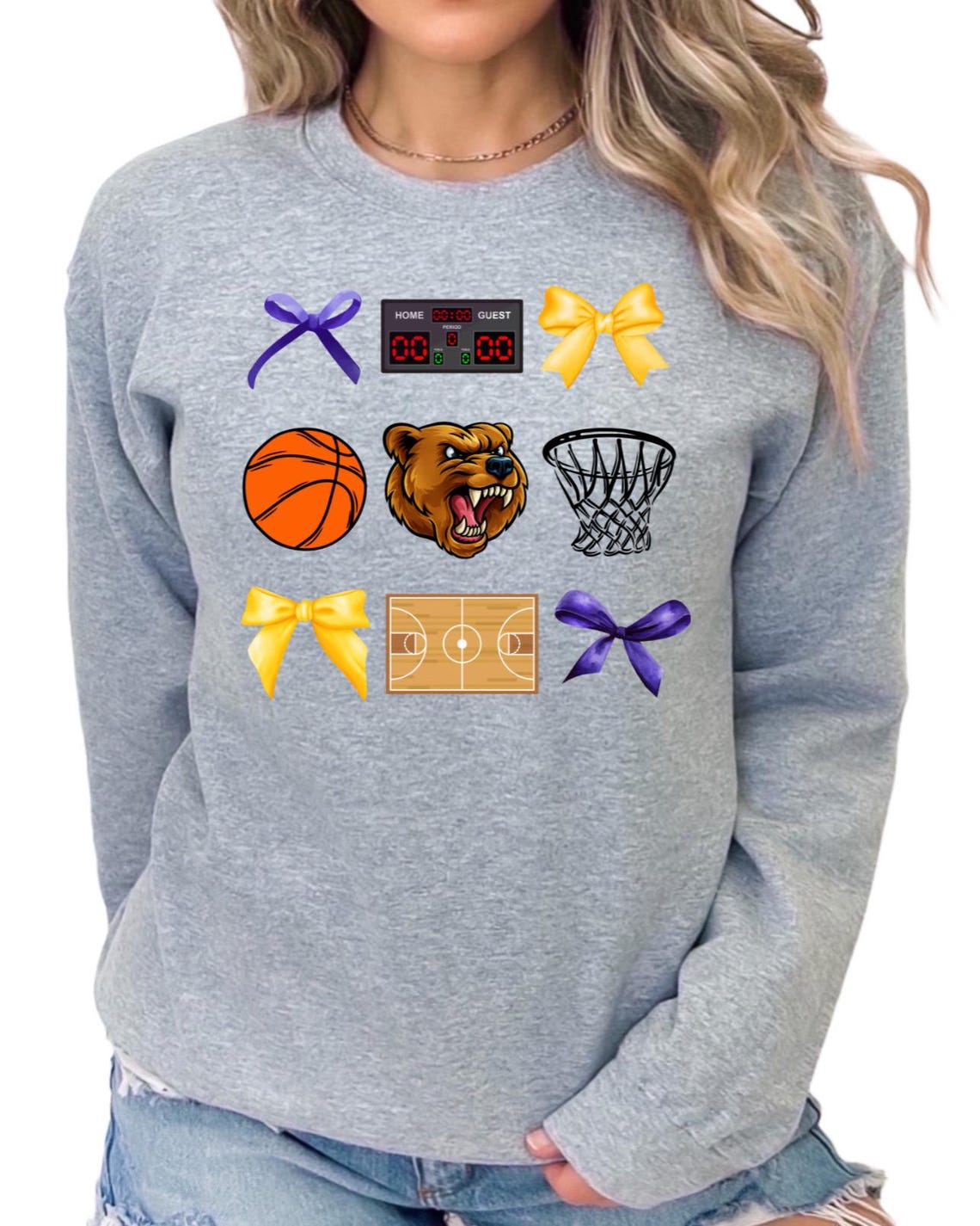 Bryan Bears Basketball PNG - Etsy