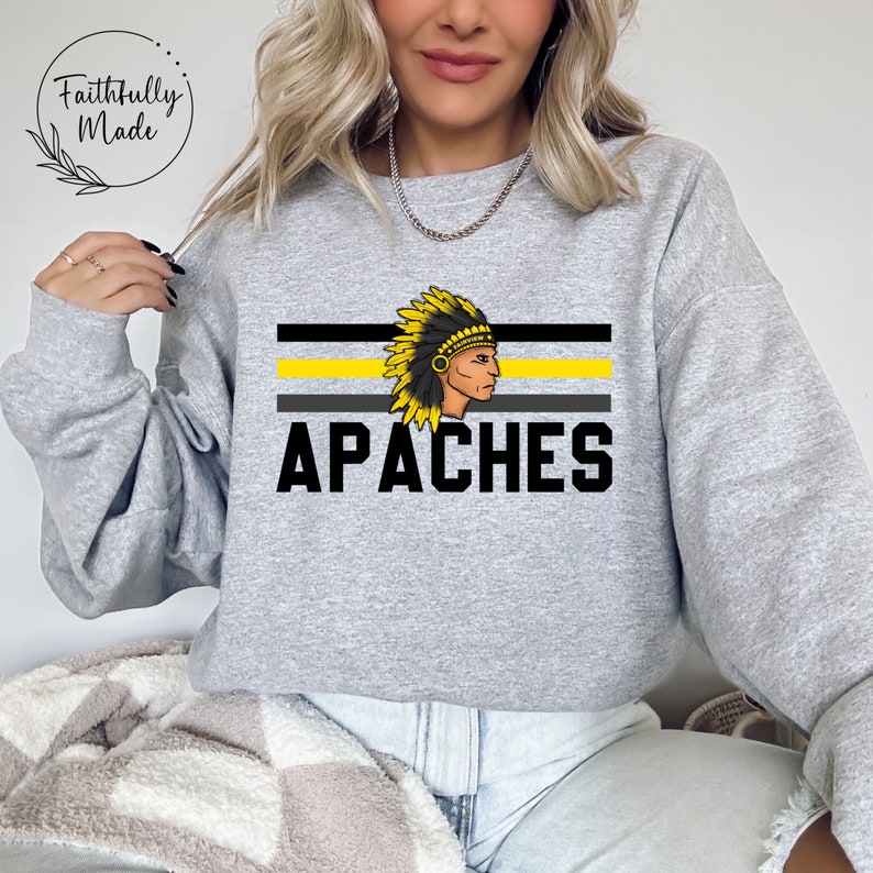 Fairview Apaches PNG not A Cut File - Etsy