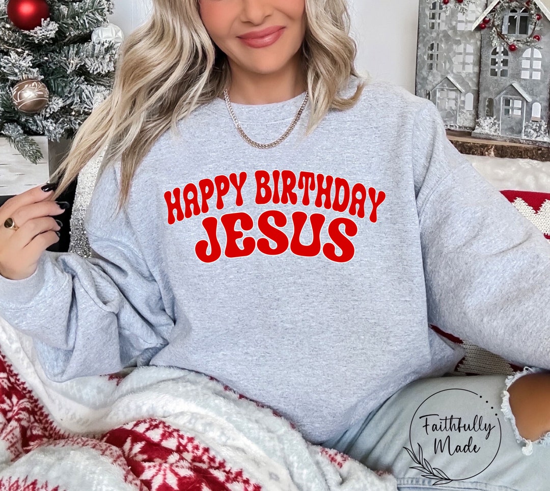 Happy Birthday Jesus PNG - Etsy