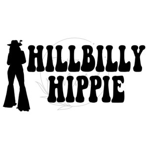 Hillbilly Hippie PNG - Etsy