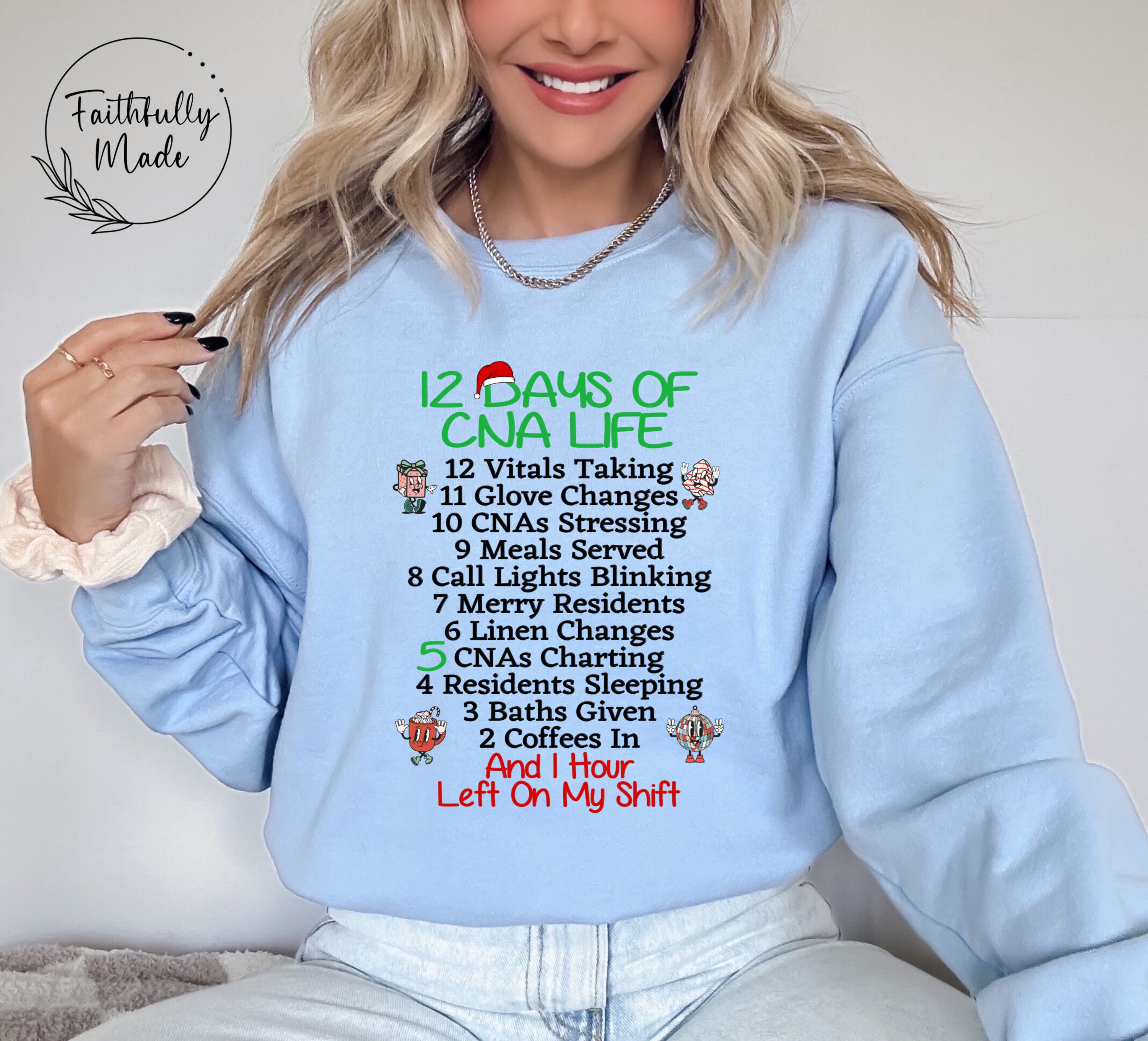 12 Days of CNA Life PNG (not A Cut File) - Etsy