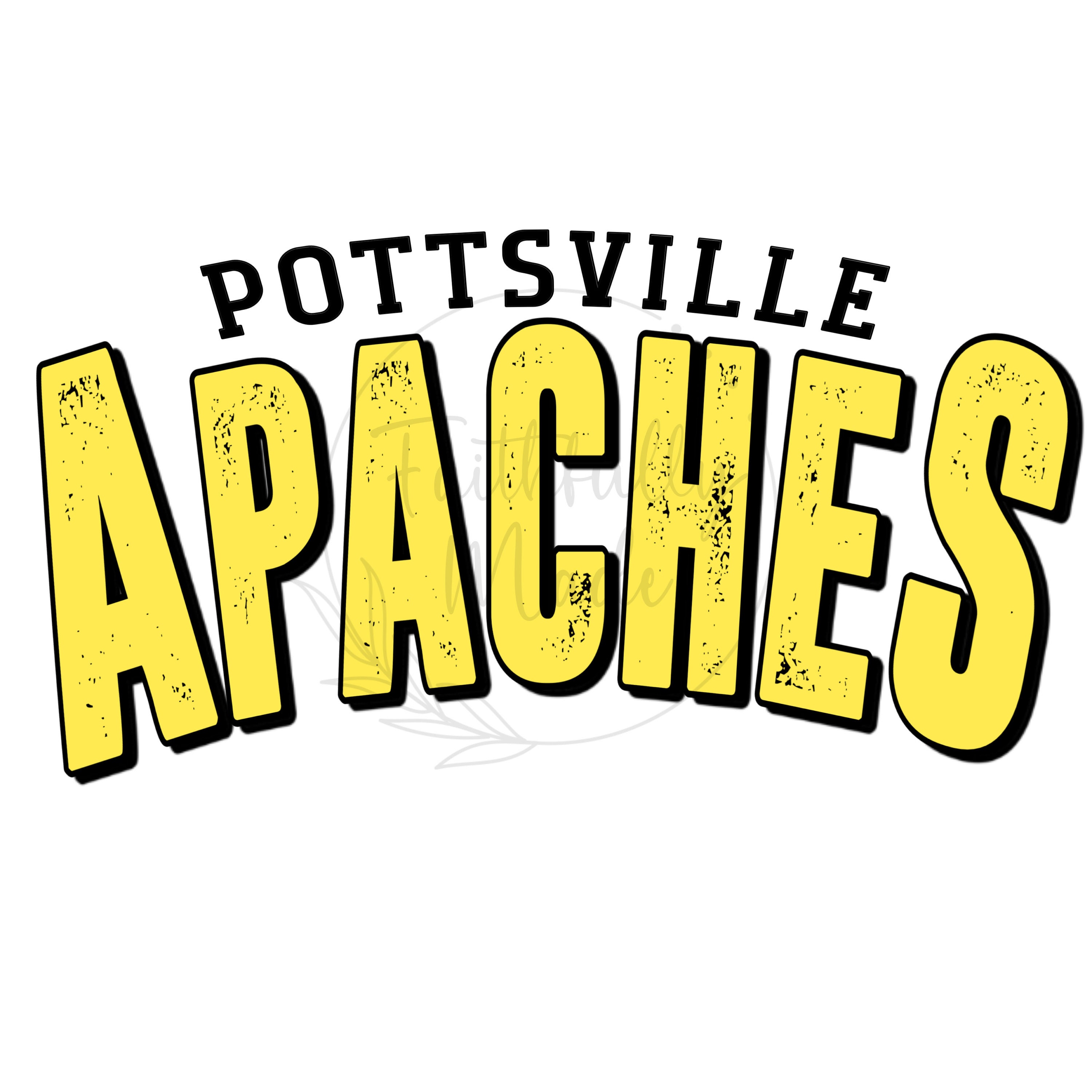 APACHES POTTSVILLE PNG - Etsy