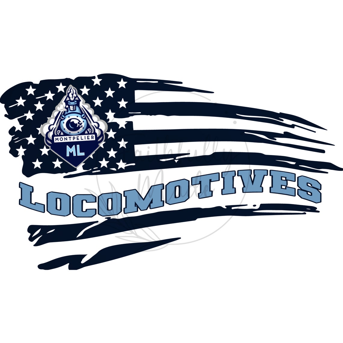 Locomotives Flag PNG, Patriotic Train Design (digital Download) - Etsy