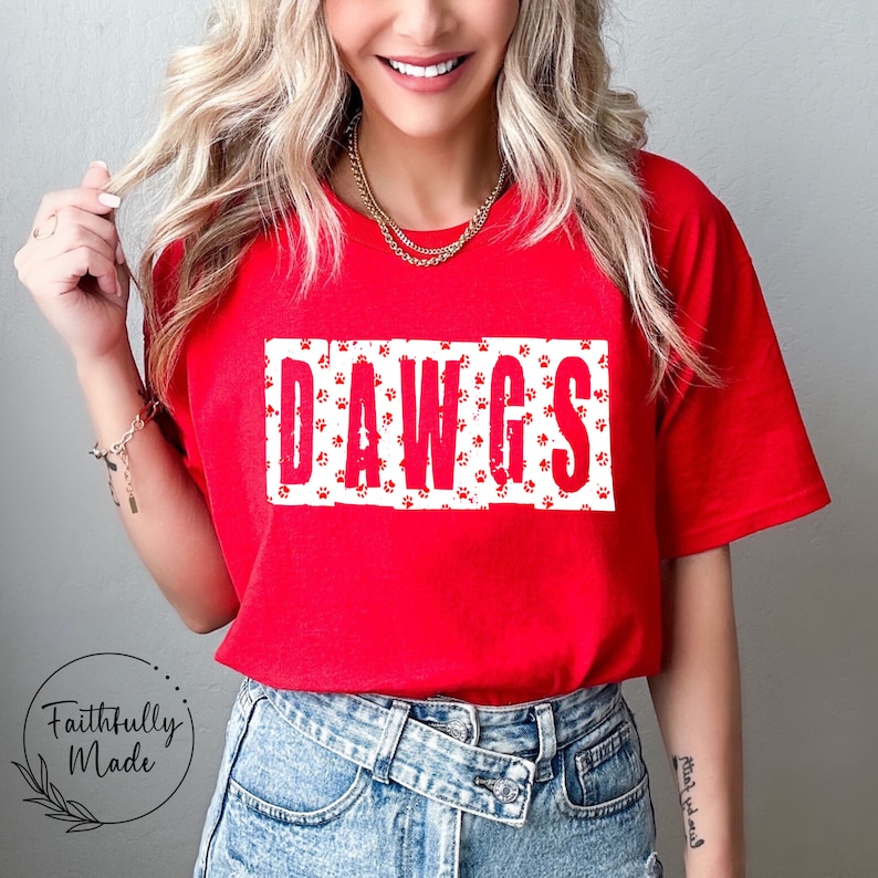 Bulldogs Paw Print PNG, Dawgs Design (digital Download) - Etsy