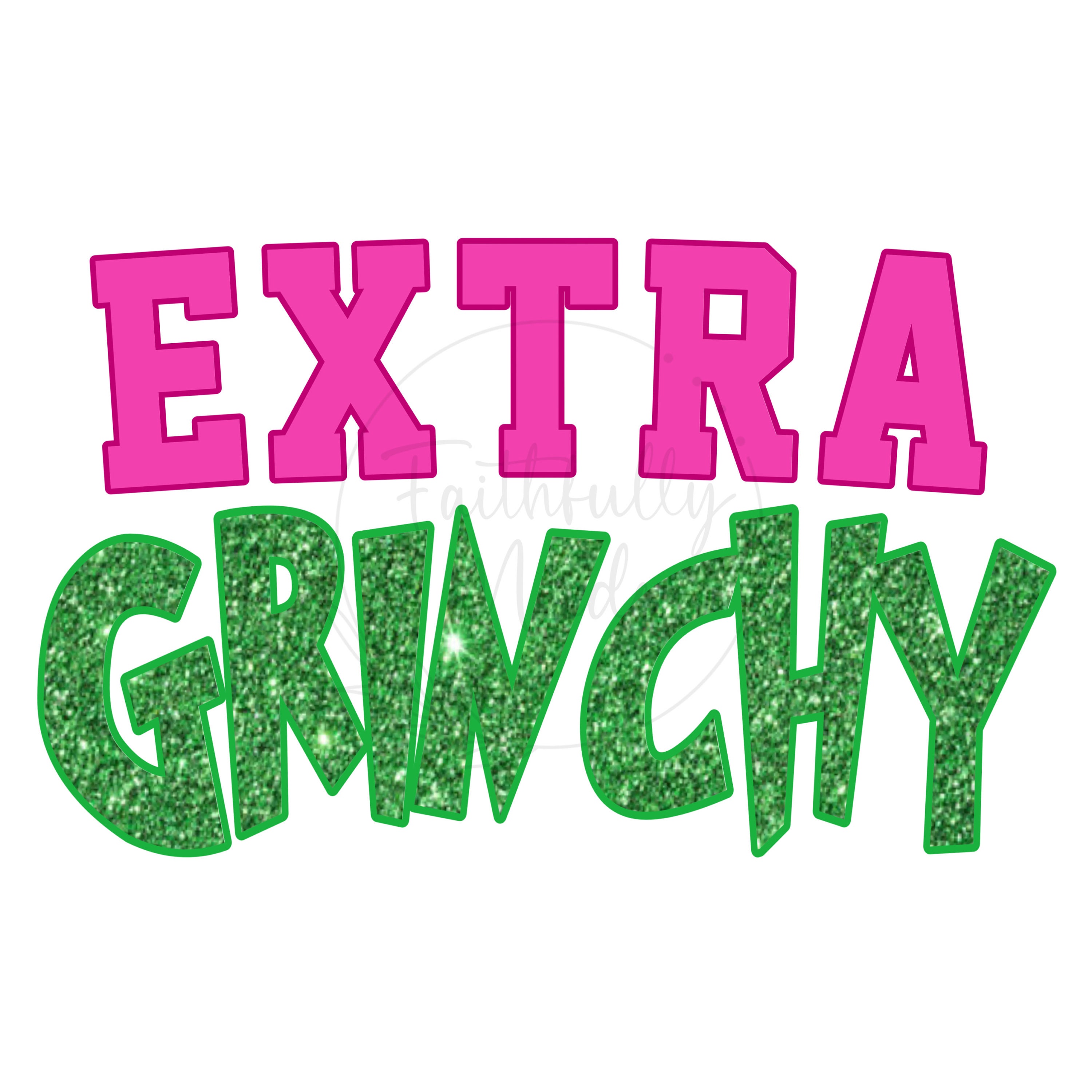 Extra GRINCHY PNG (not A Cut File) - Etsy
