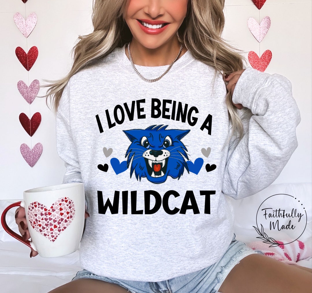 Love Being a Wildcat PNG (not A Cut File) - Etsy
