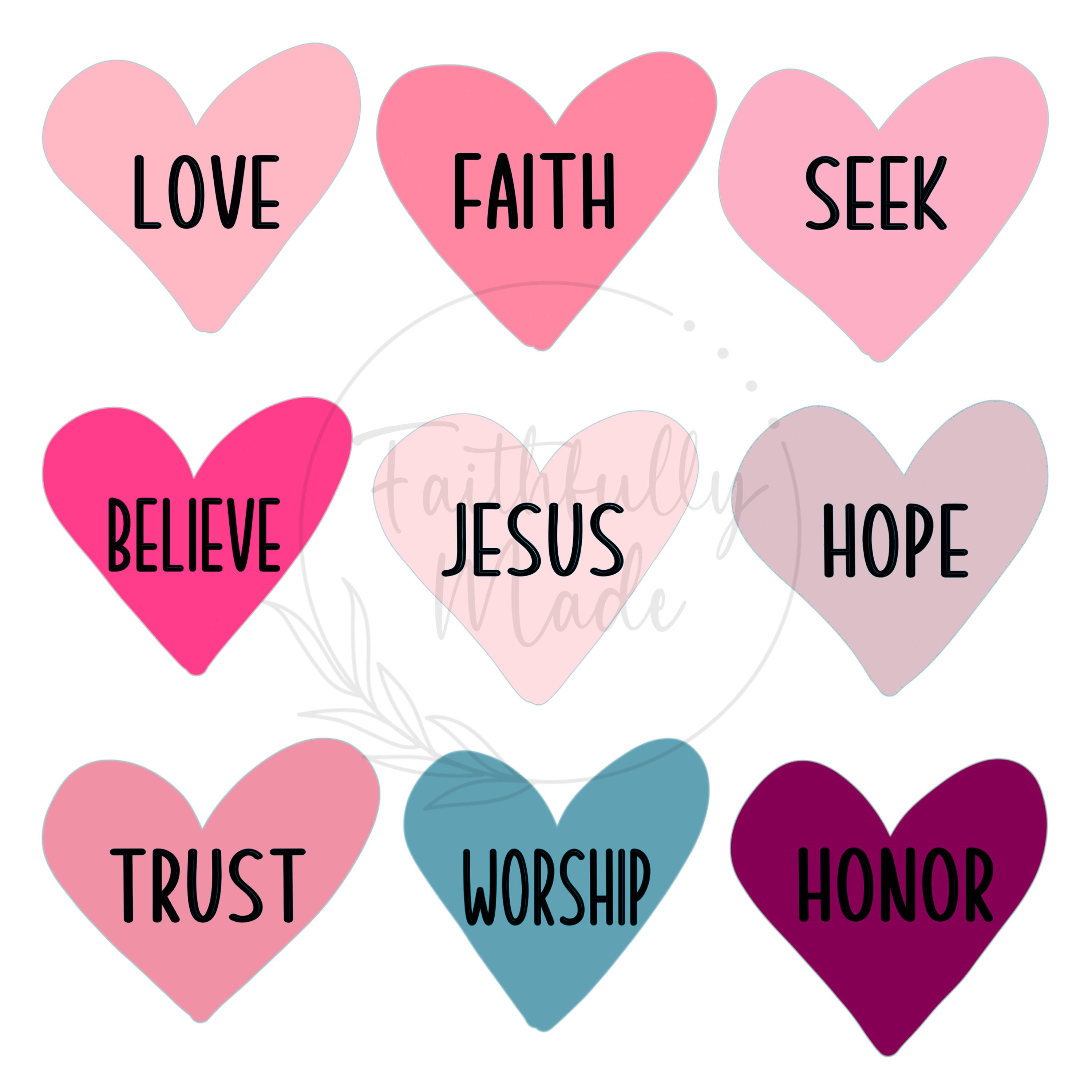 Boho Faith PNG - Etsy