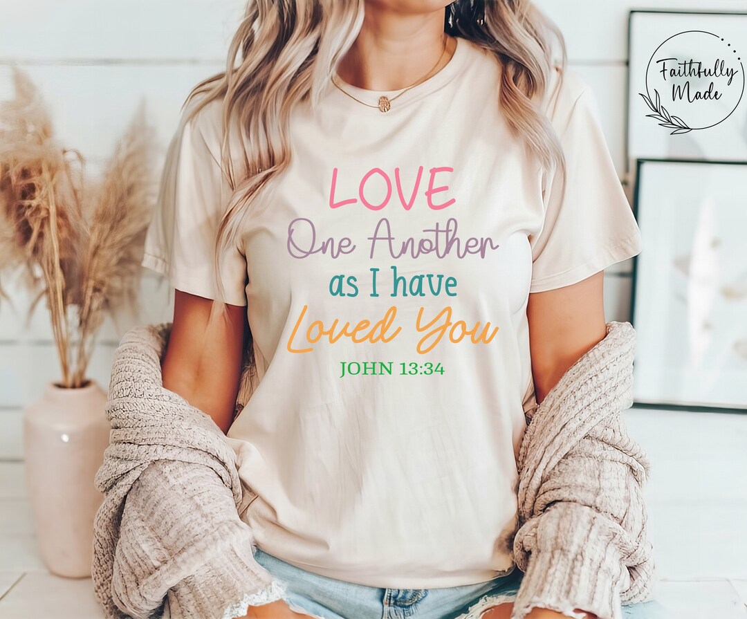 Love One Another PNG - Etsy