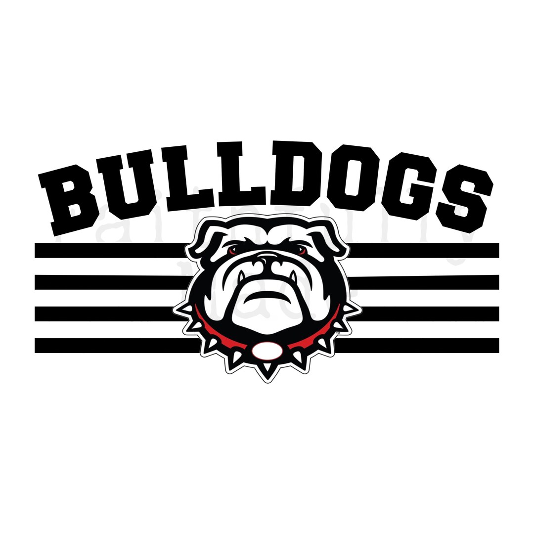 Bulldogs Personalized Your School PNG - Etsy