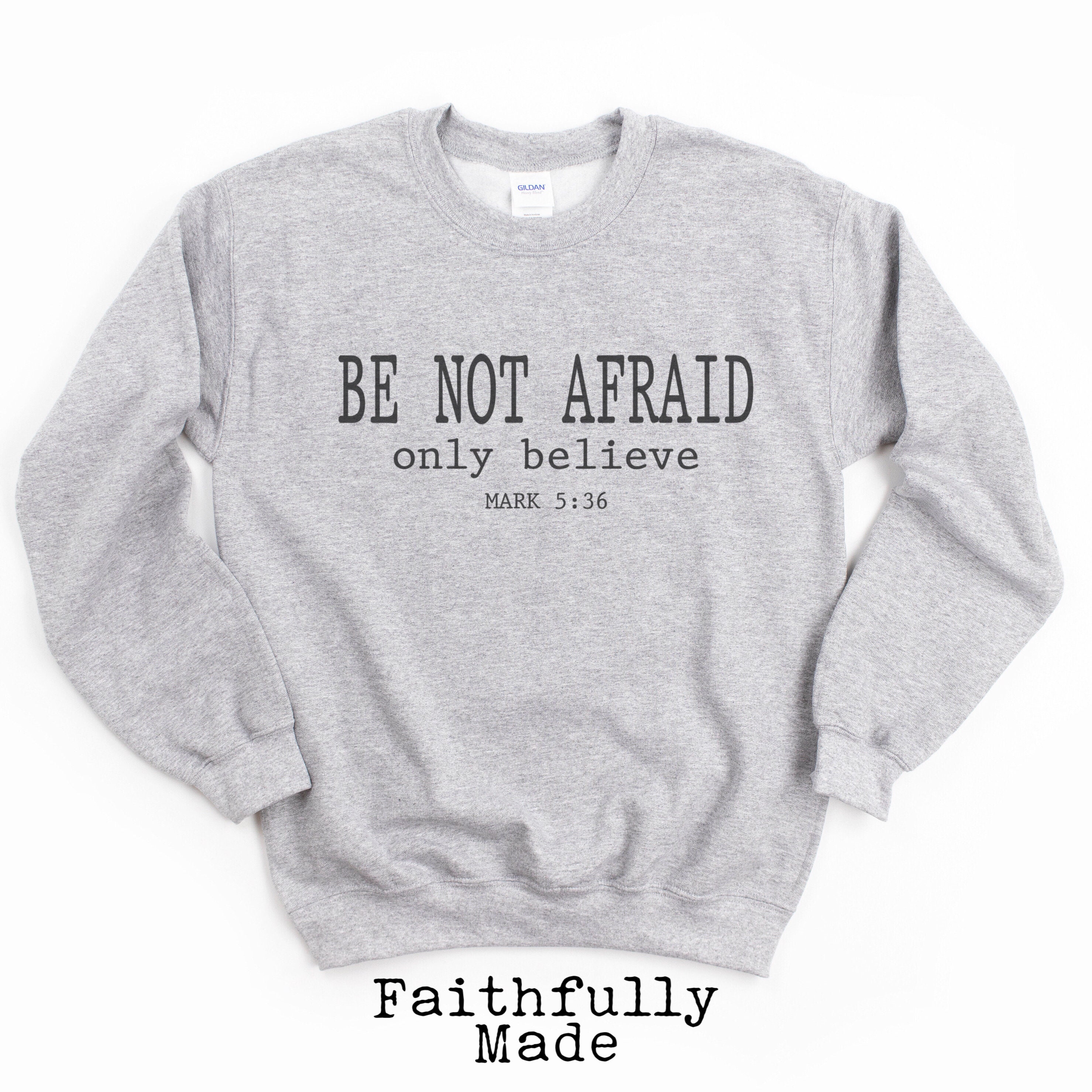 Be Not Afraid PNG - Etsy