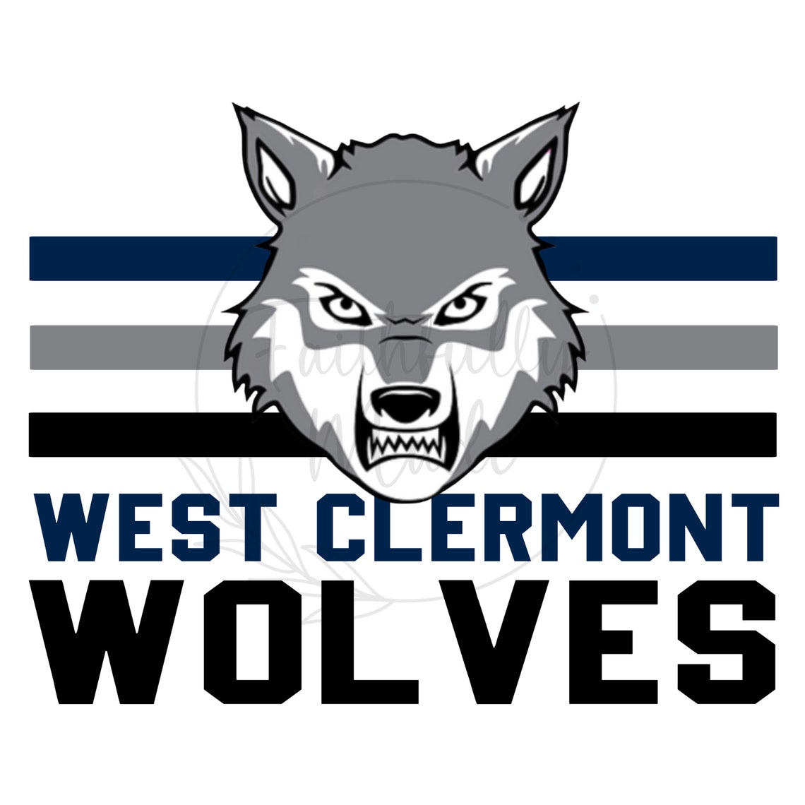 Clermont Wolves PNG - Etsy