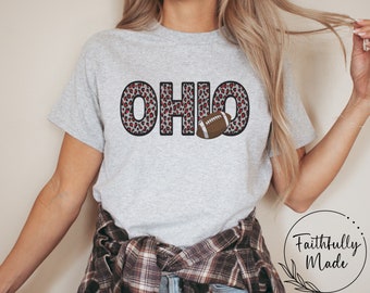 Ohio Cheetah Leopard Print PNG File: Sublimation Design (digital ...
