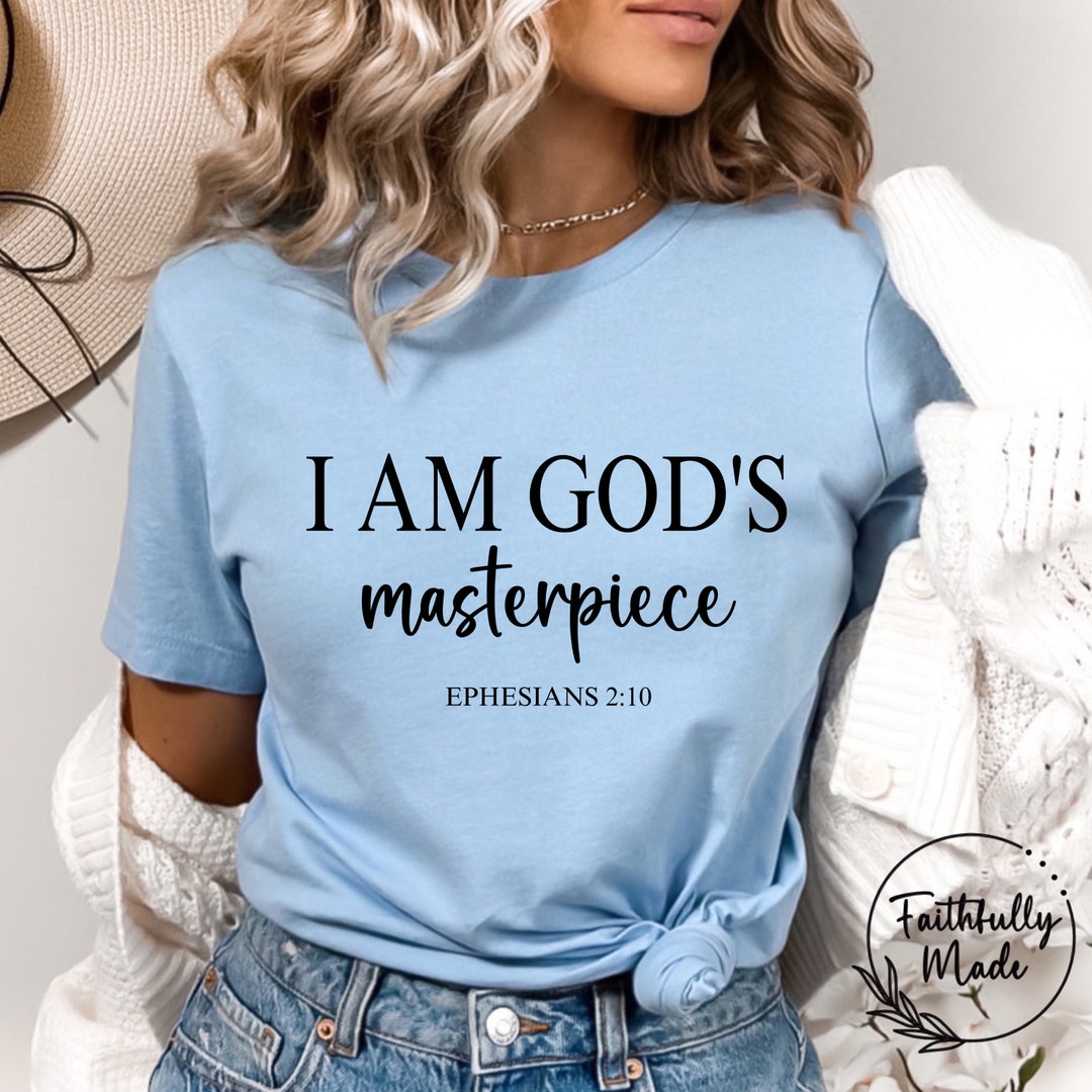 I Am Gods Masterpiece PNG - Etsy
