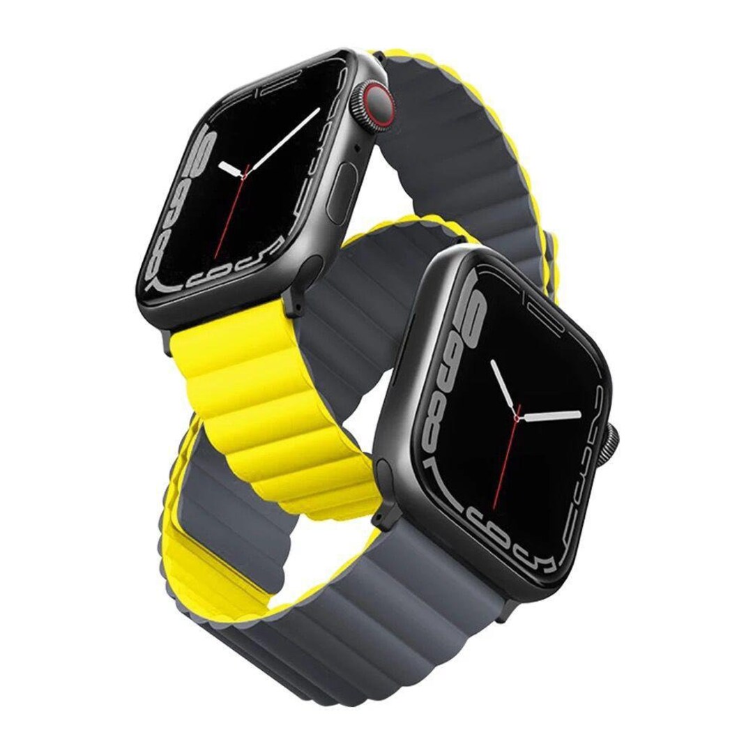 Silicone Magnetic Loop for Apple Watch Strap Band Silicone Watch Bands ...