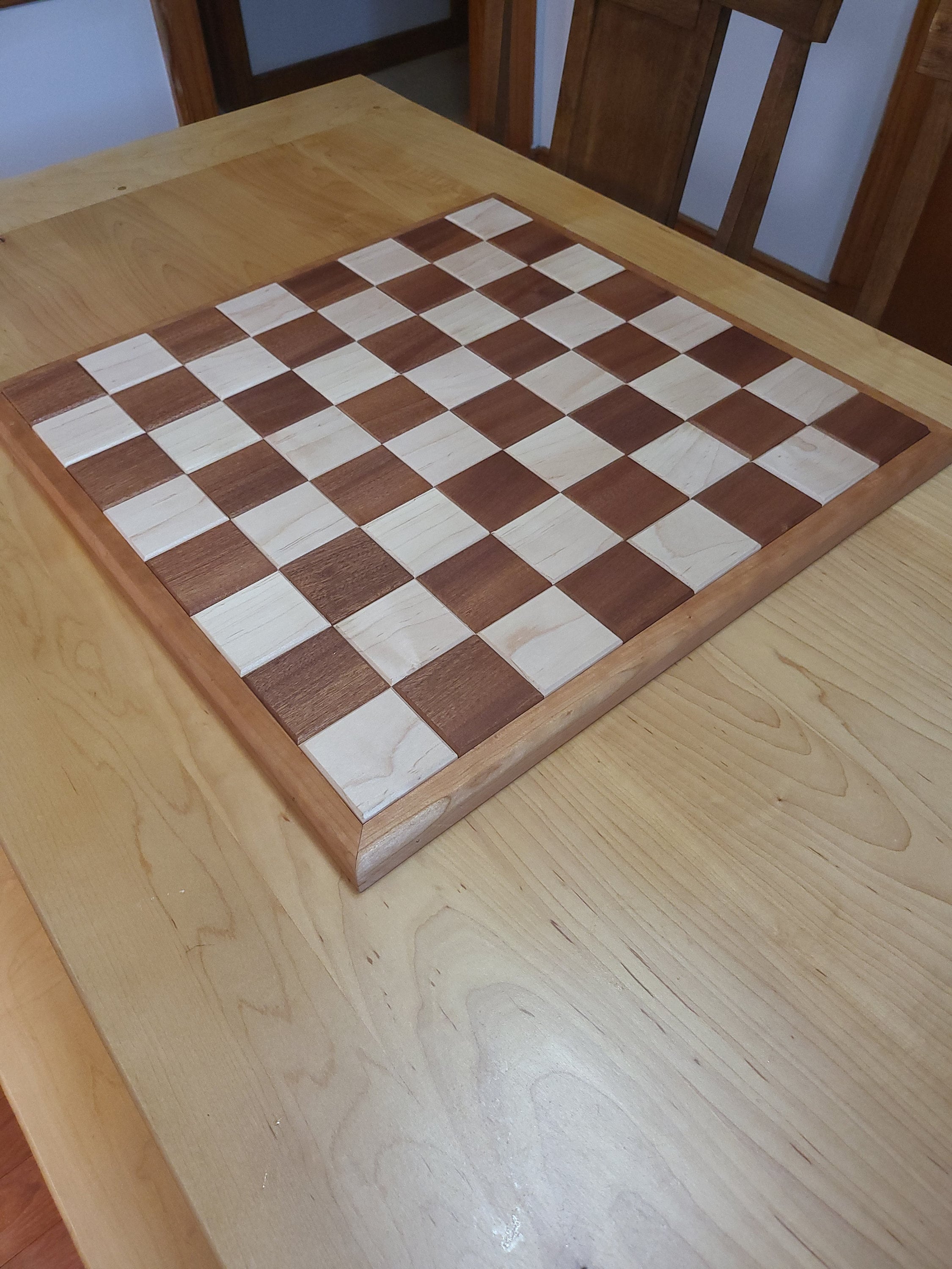 20" Raised Chess/checker Board - Etsy