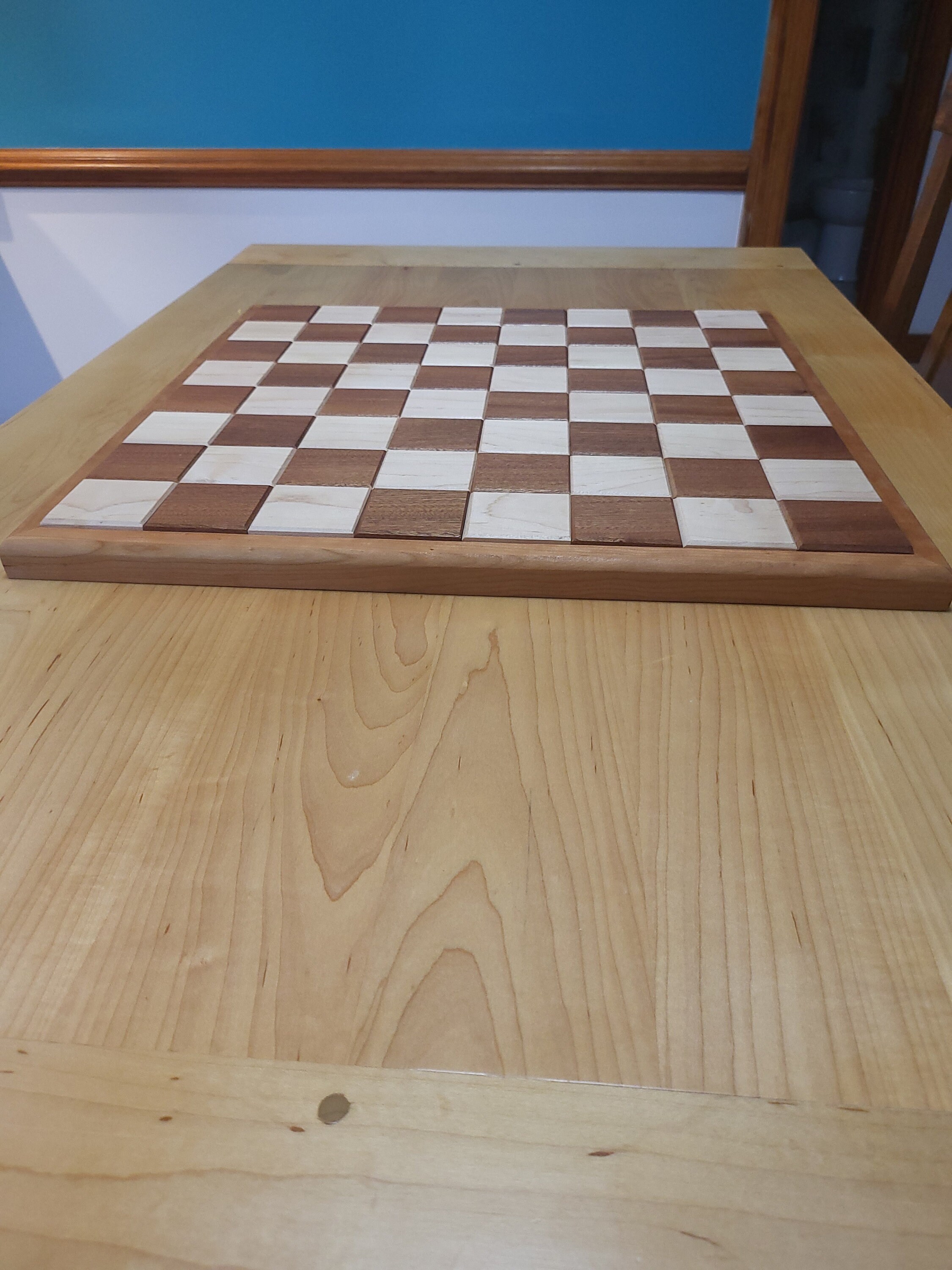 20" Raised Chess/checker Board - Etsy