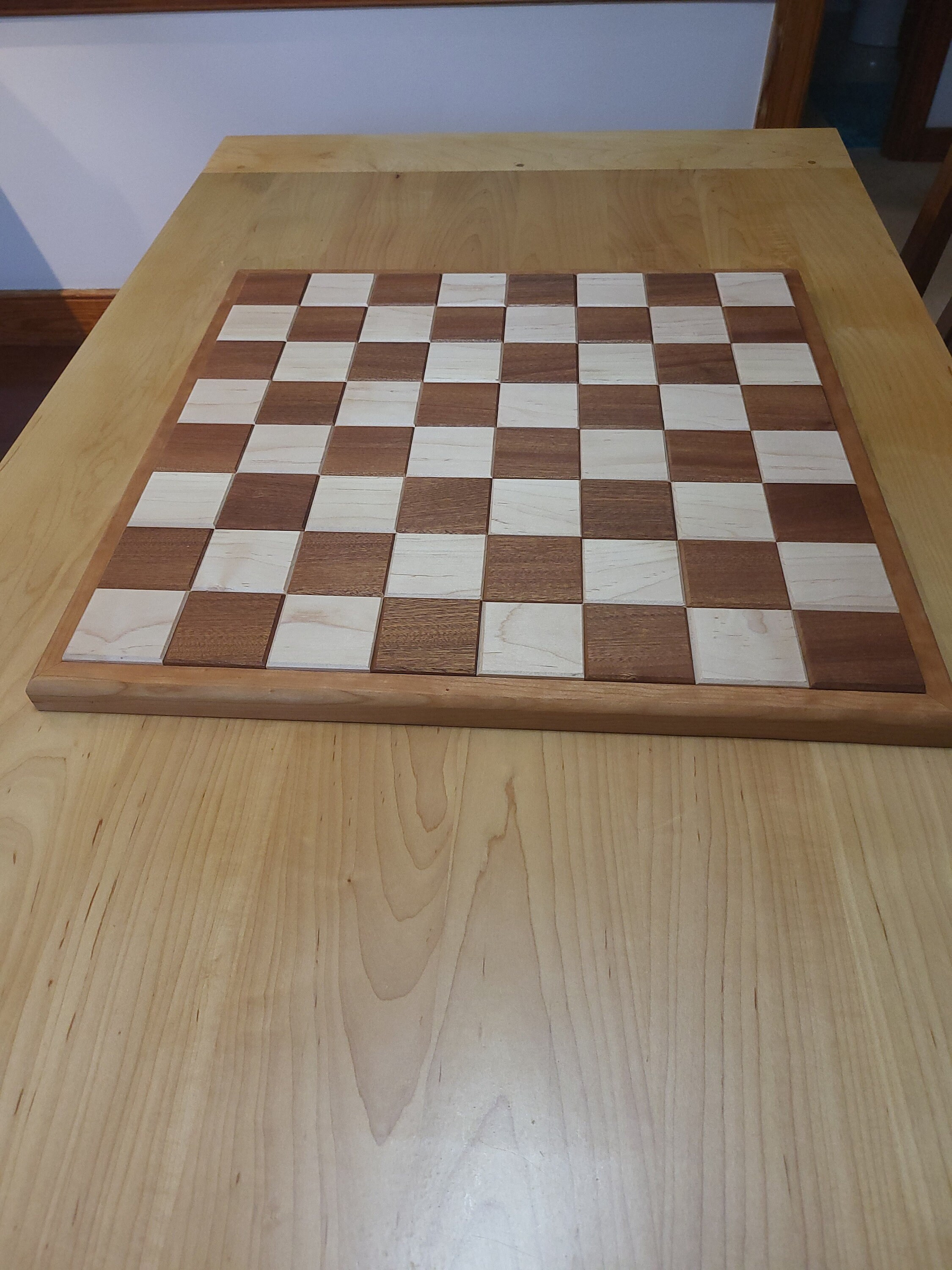 20" Raised Chess/checker Board - Etsy