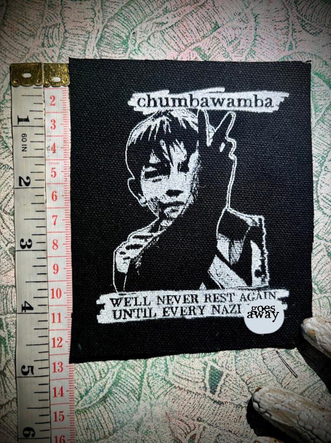 Chumbawamba Sew on Punk Patch - Etsy