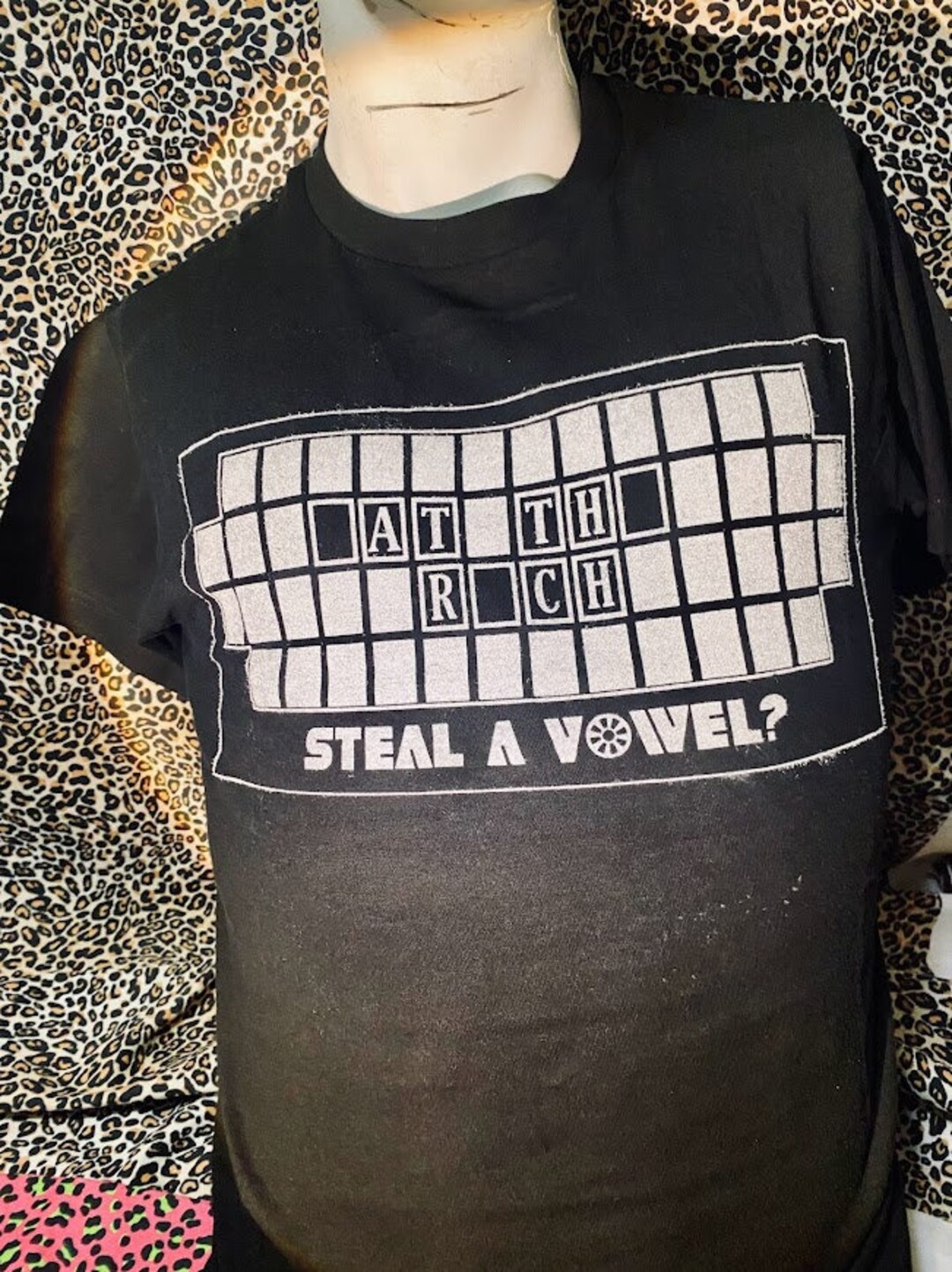 Steal a Vowel? (eat the Rich) Wheel of Fortune Tee. T-shirt With the ...