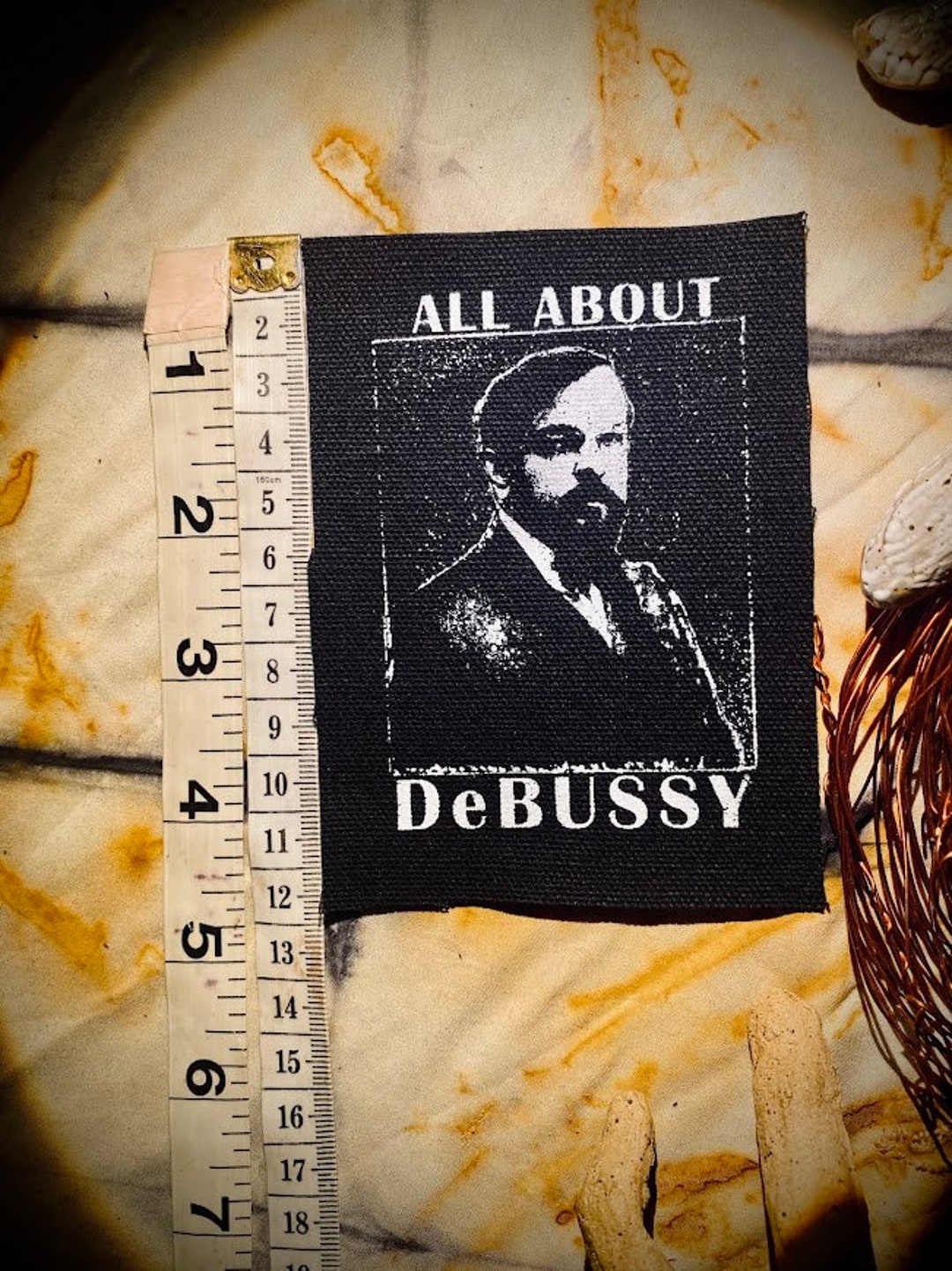 All About Debussy Sew on Punk Patch. a Completely Innocent Patch About ...