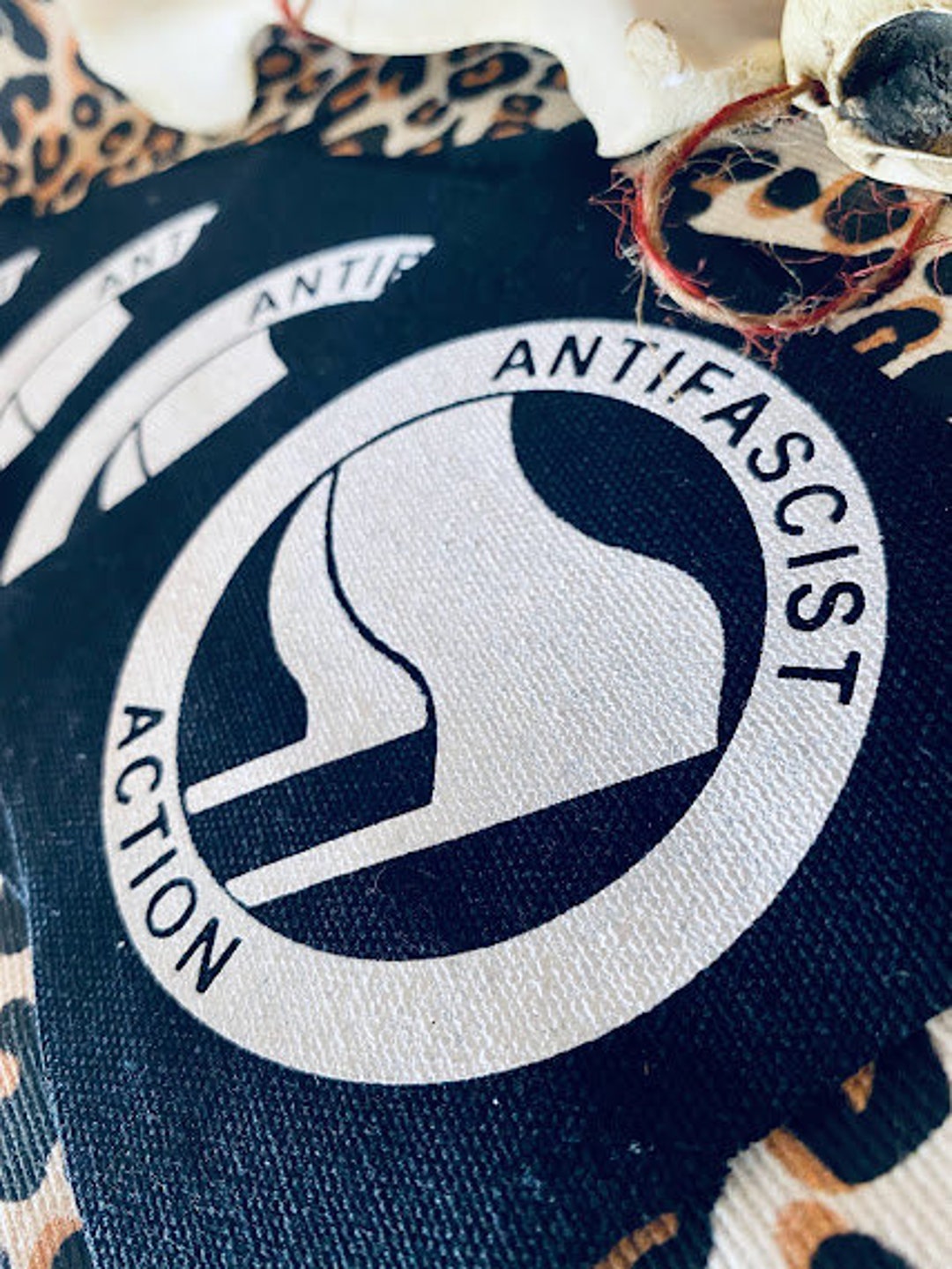 ANTIFA Anti Fascist Action R Sew on Patch. for Crusty Punk - Etsy