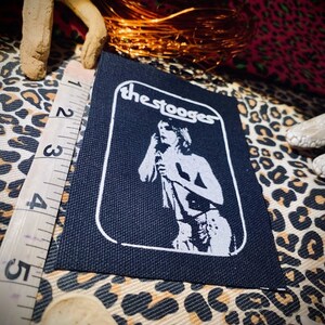 The Stooges Iggy Pop Sew on Punk Patch. for Crusty Battle Vests, Pants ...