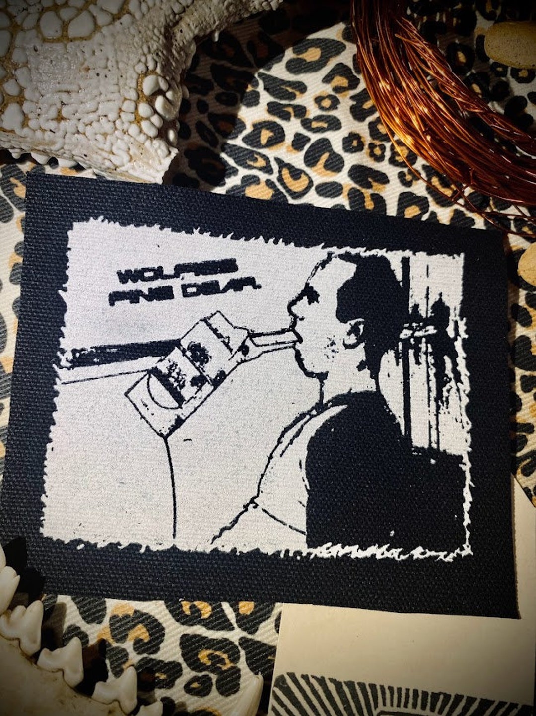 Wolfie's Fine Dear, Terminator 2 Sew on Punk Patch - Etsy