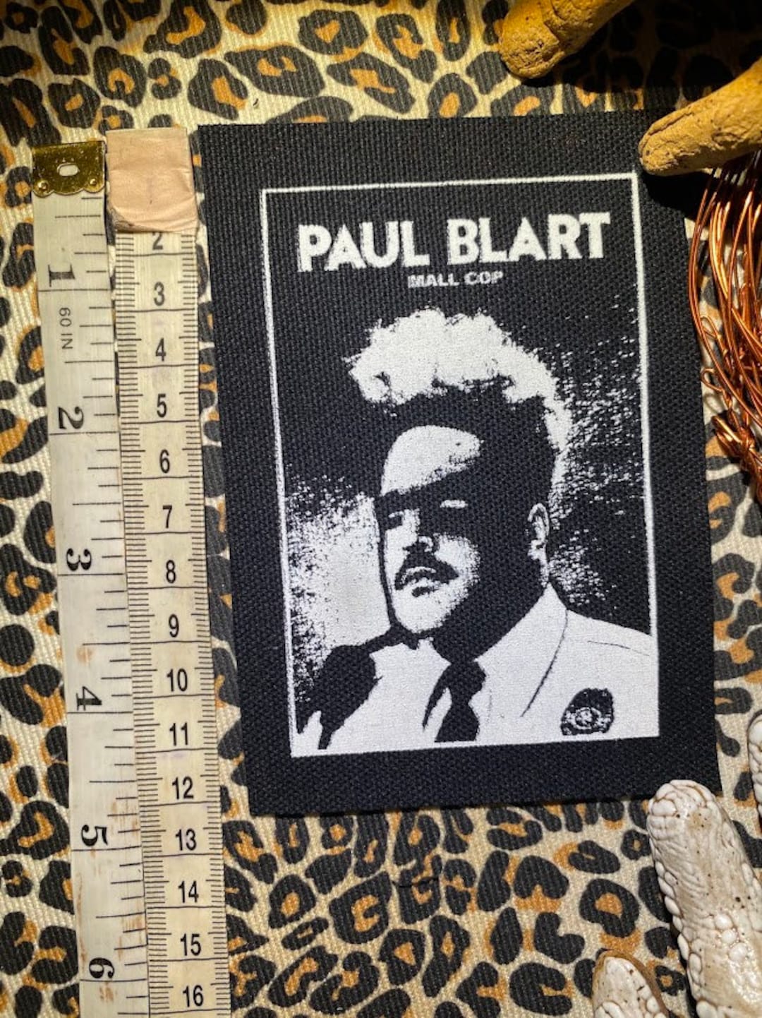 Paul Blart, Mall Cop, Directed by David Lynch Sew on Patch. Parody ...