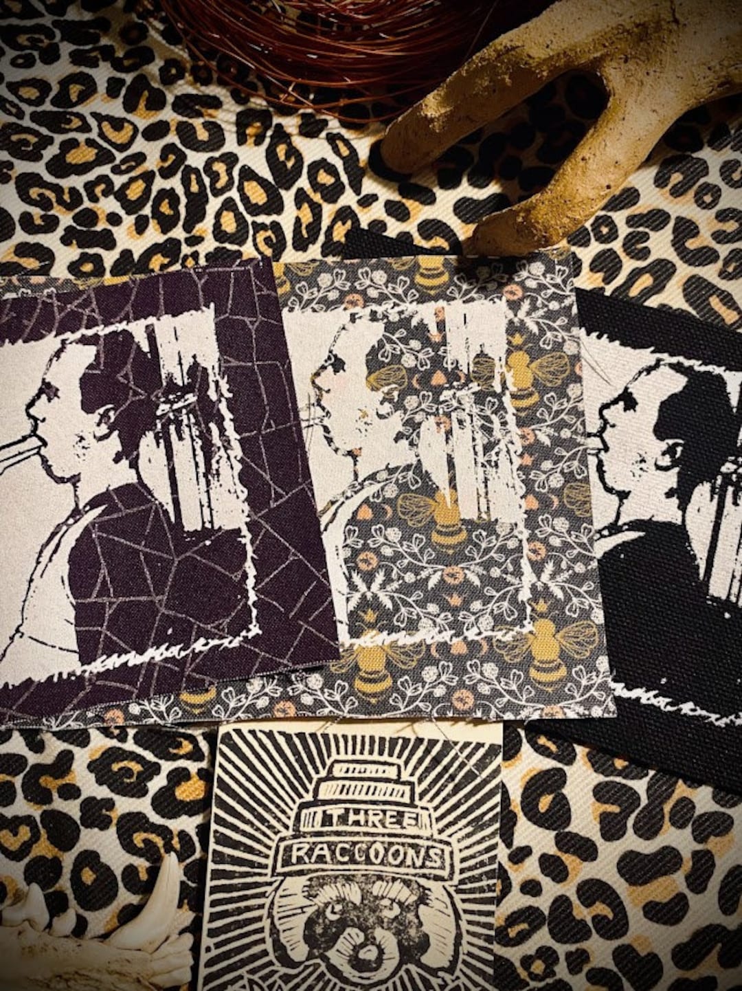 Wolfie's Fine Dear, Terminator 2 Sew on Patch. T2, T-1000 Hand Made ...