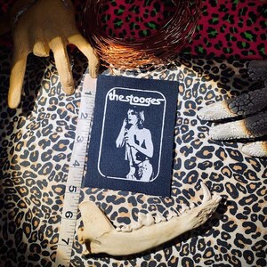 The Stooges Iggy Pop Sew on Punk Patch. for Crusty Battle Vests, Pants ...