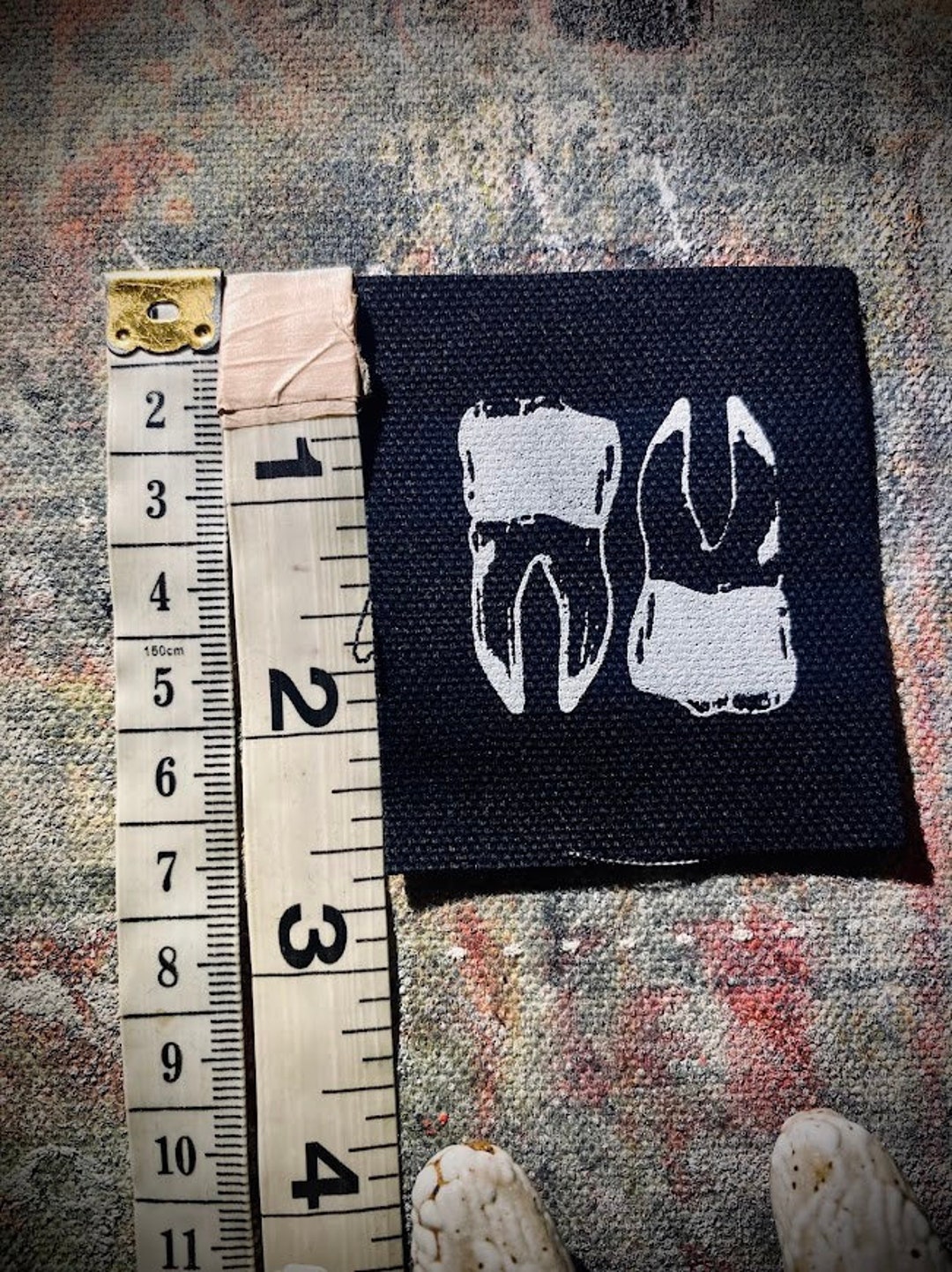 Two Teeth Mini Patch. Teef, Toof, Tooth, Whatever You Wanna Call Em ...