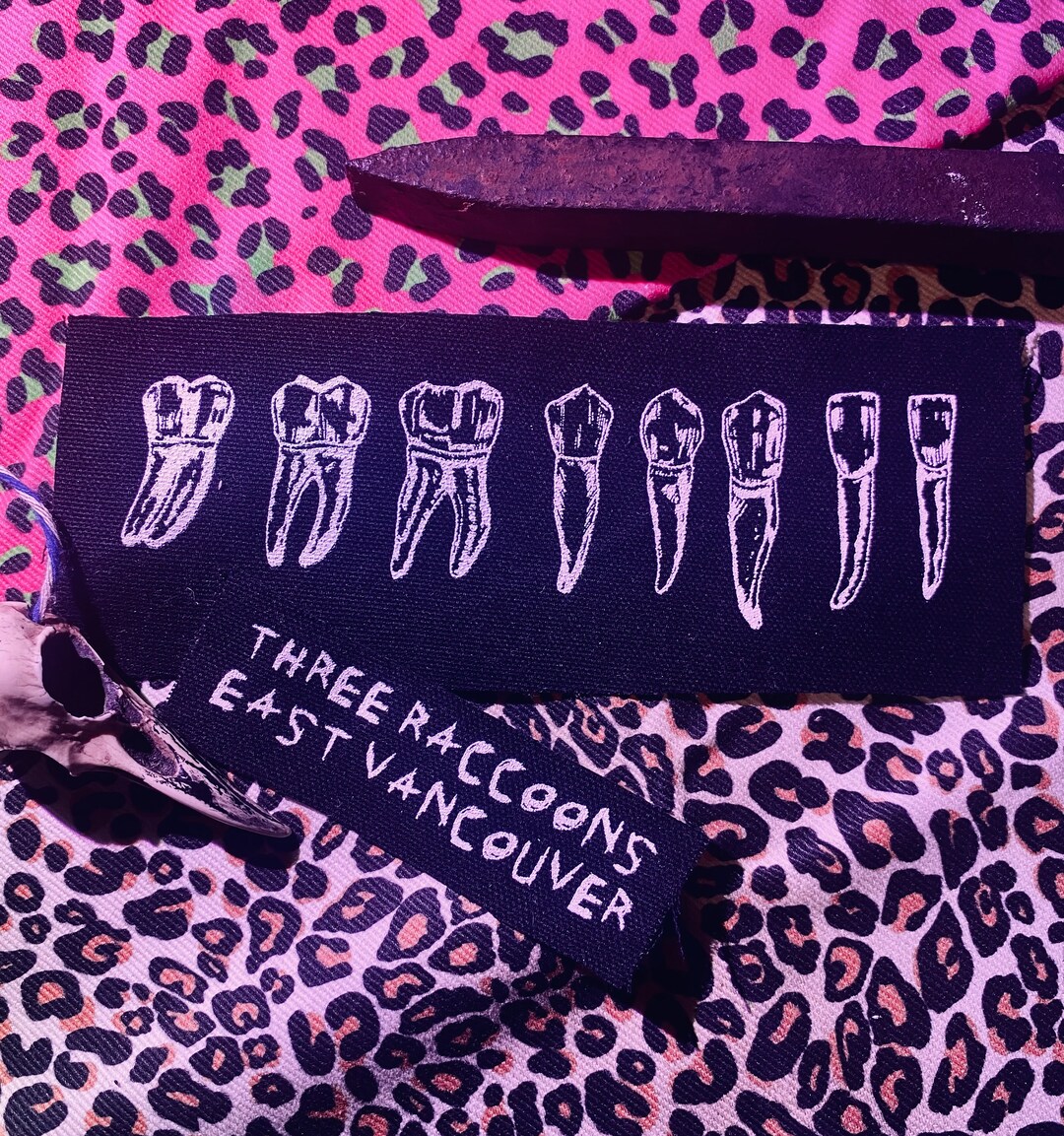 Tooth Sew on Patch. Medical Diagrams of Human Teeth. Two - Etsy