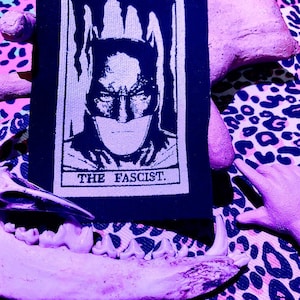 Batman, the Fascist Tarot Card Sew on Patch. ACAB Includes Batman! for ...