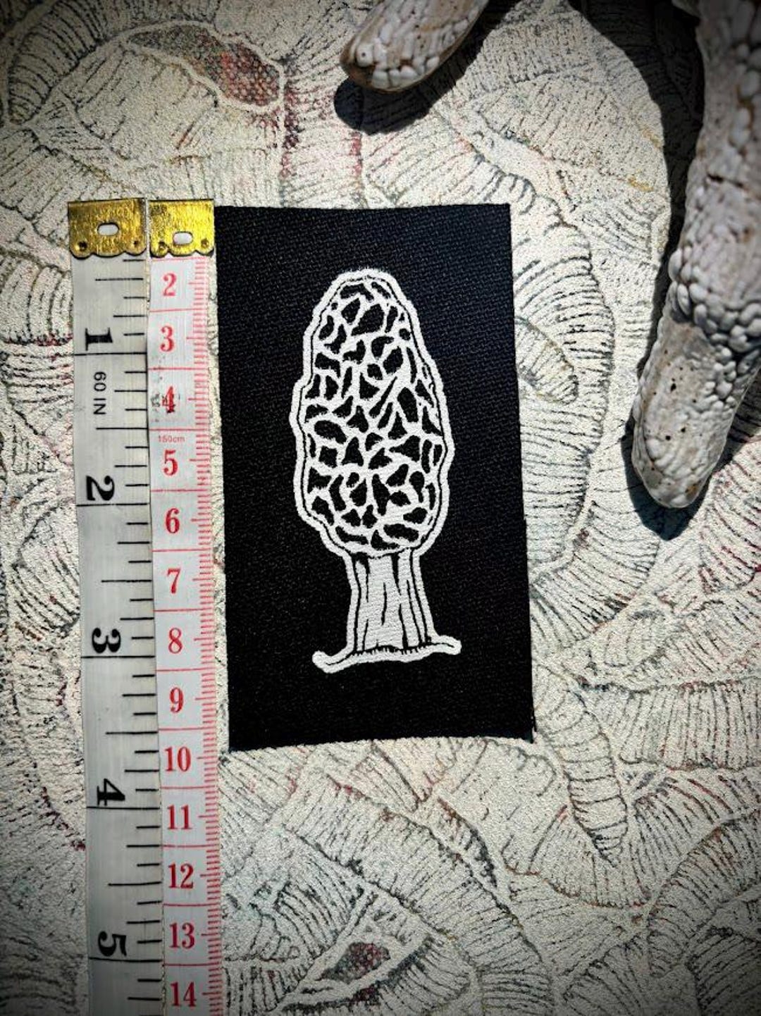 Punk Patch | Single Morel | a Tiny Patch | Cloth Patch | Little ...