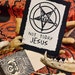 Not Today Jesus Baphomet Inverted Pentacle Sew on Patch. for - Etsy