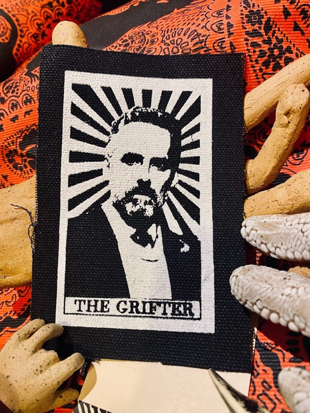 The Grifter, Jordan Peterson Tarot Patch. for Leftist Crusty Feminist Battle Vests, Anti-terf ...