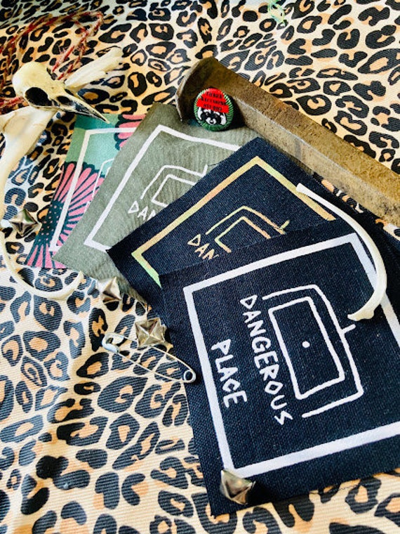 Dangerous Place Hobo Train Hopper Symbol Sew on Patch. for - Etsy