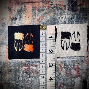 Two Teeth Mini Patch. Teef, Toof, Tooth, Whatever You Wanna Call Em ...