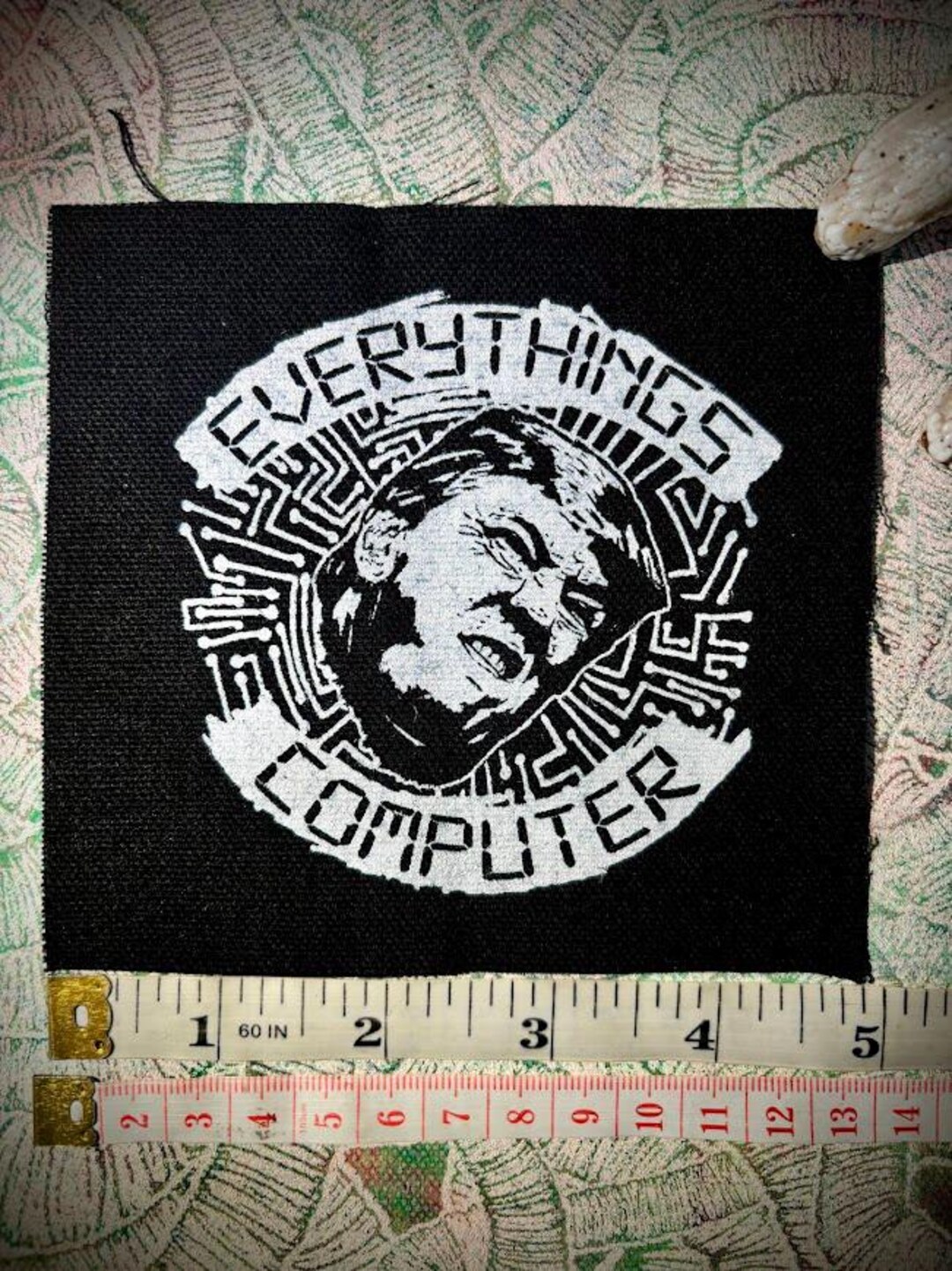Everything's Computer | Donald Trump is a Buffoon | Punk Patch | Used ...