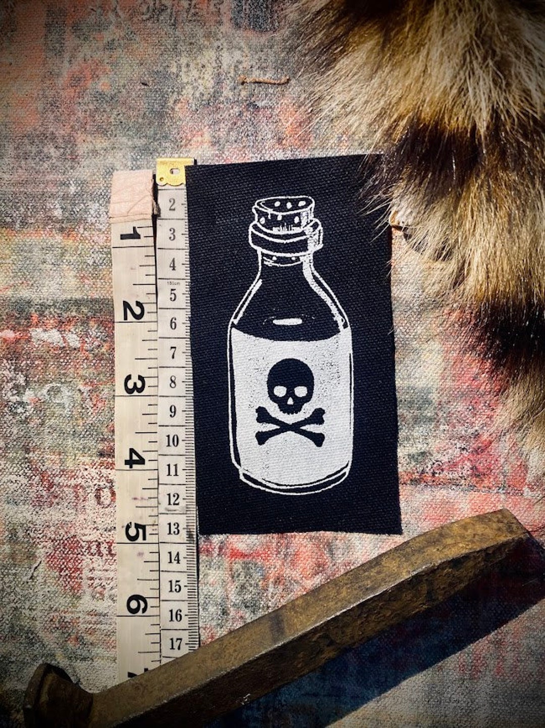 A Little Bottle of Poison | Punk Patch | Cloth Patch | Occult | Horror ...