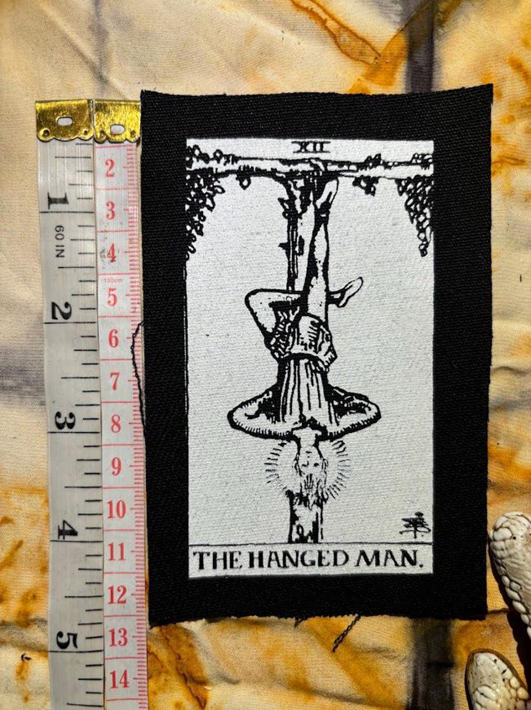 The Hanged Man | Punk Patch | Tarot Sew on Patch | Witchy | Crust Punk ...