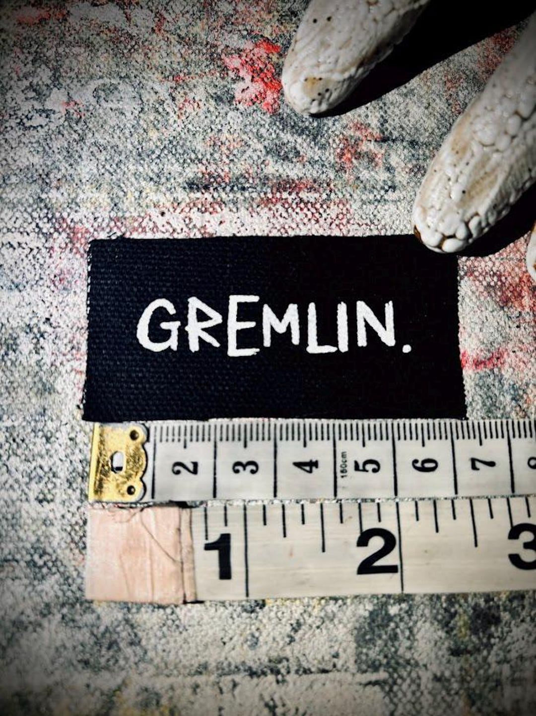 Gremlin! Tiny, Mini, Micro Sew on Punk Patch - Etsy