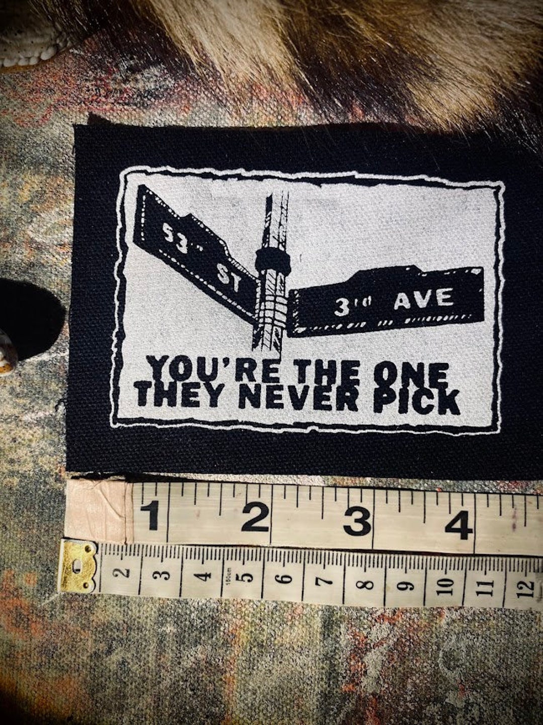 Ramones Patch, 53rd and 3rd, You're the One They Never Pick Sew on ...